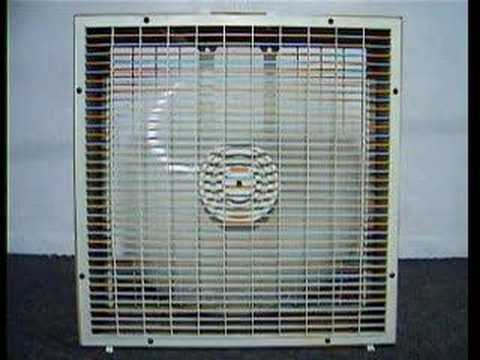 Early 80's S-223 Lakewood Box Fan - YouTube