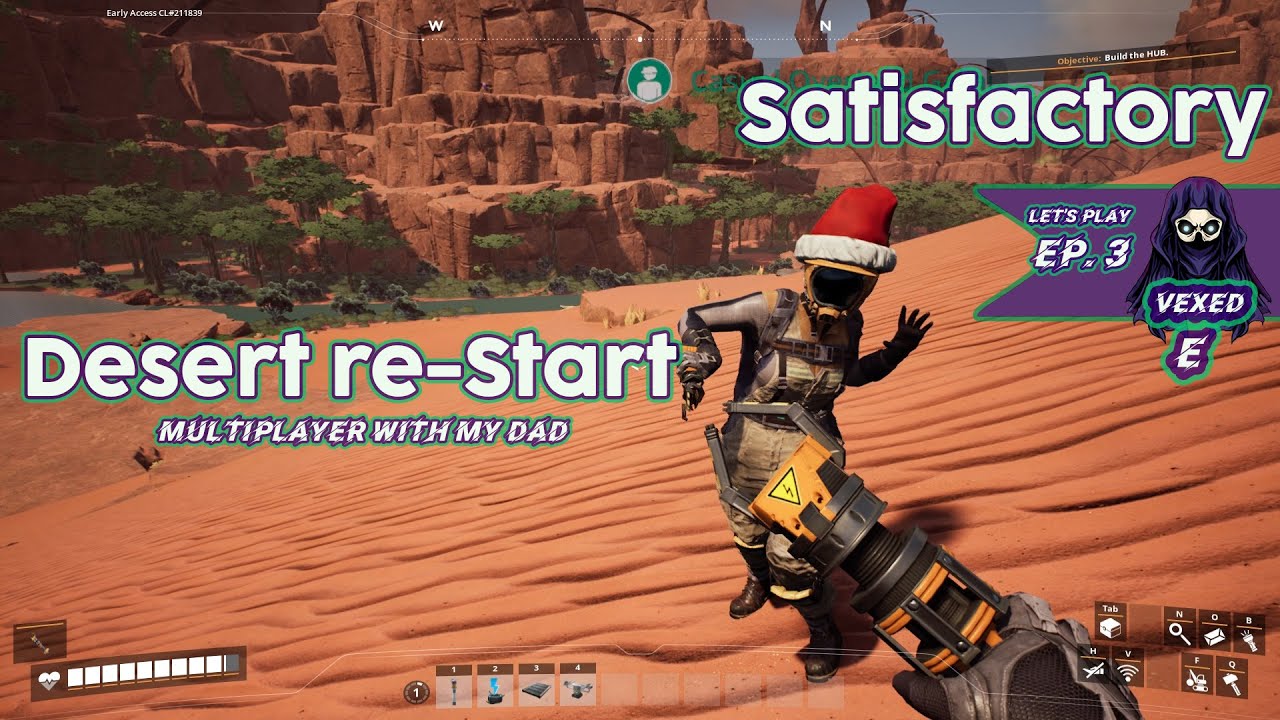 Satisfactory Multiplayer Gameplay | Ep. 3 | Restart in Update 7 with my dad - YouTube