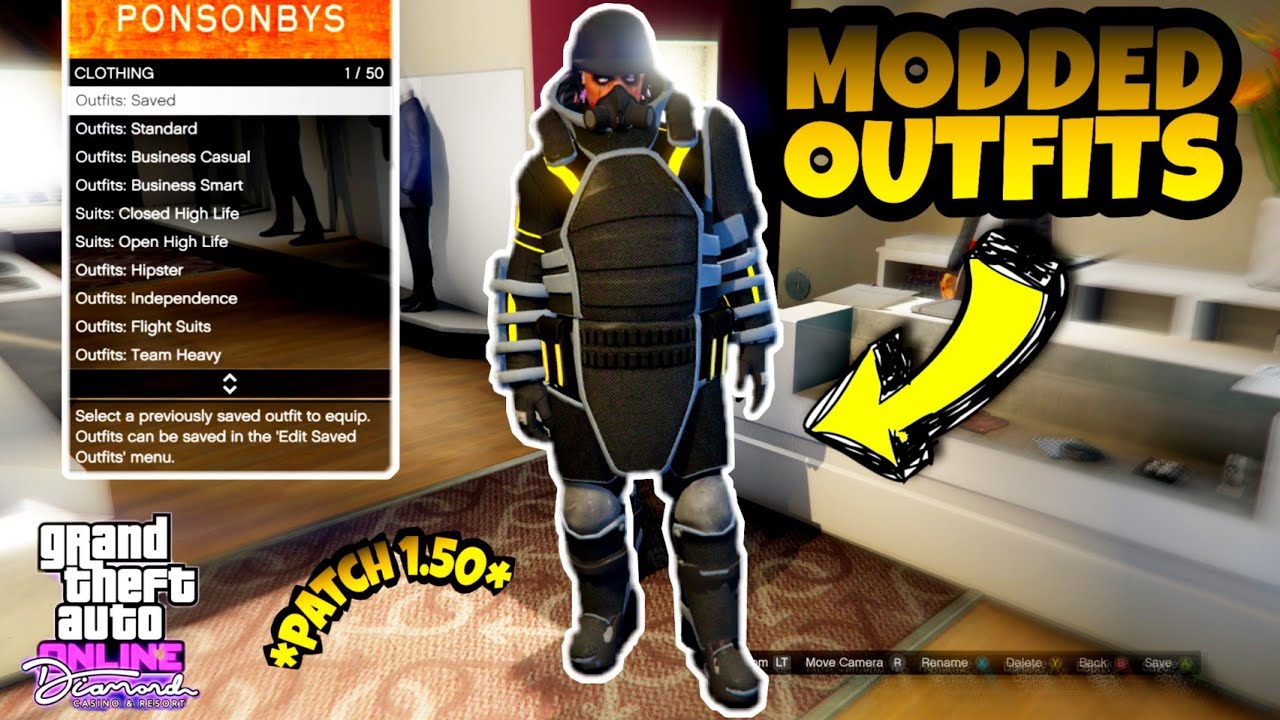 *New* GTA 5 Online How To Get A Modded Juggernaut Outfit 1.50!(GTA 5 ...