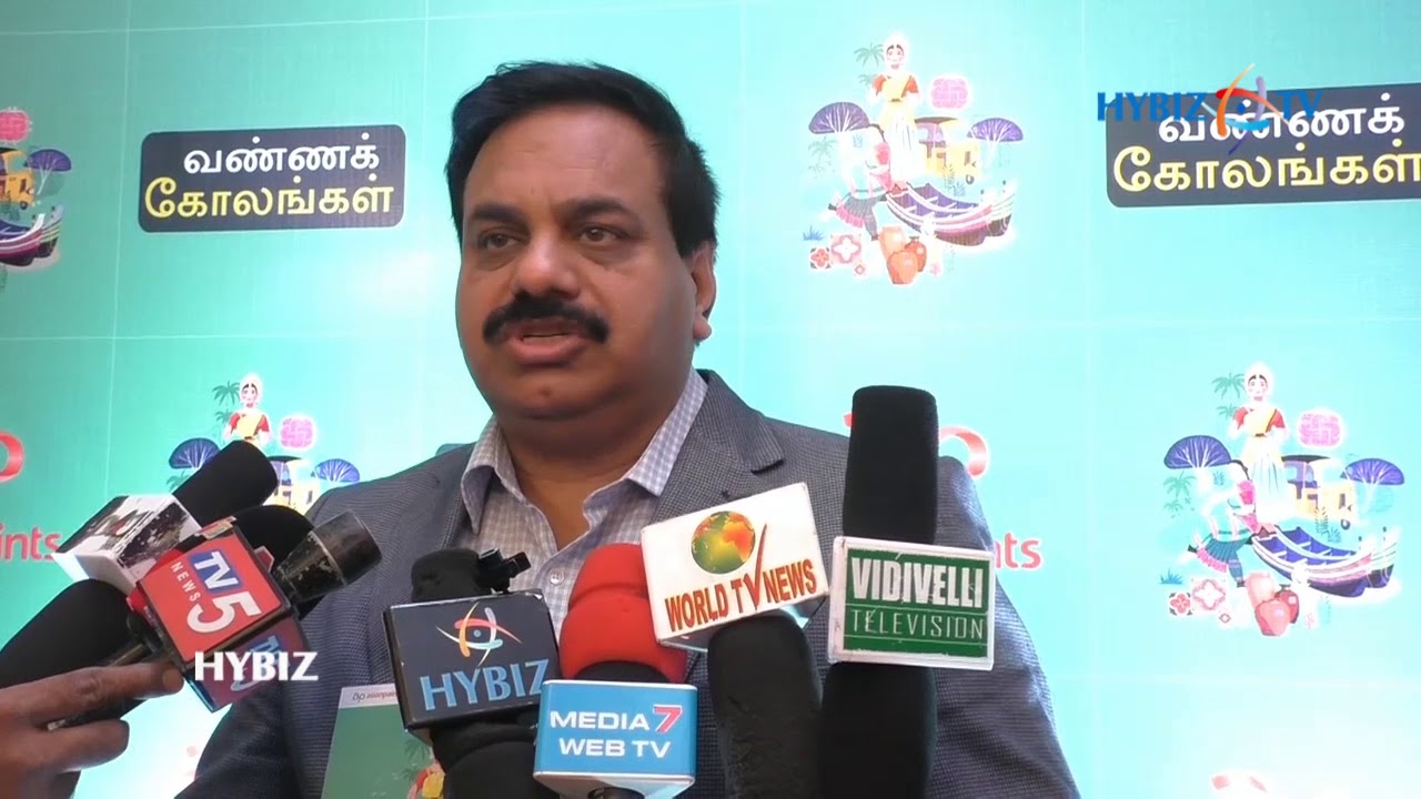 Asian Paints Vanna Kolangal Launch to celebrate pongal festival || Amit ...