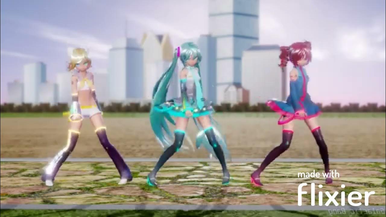 [MIRROR] MMD - Love & Joy - Miku Rin Teto - YouTube