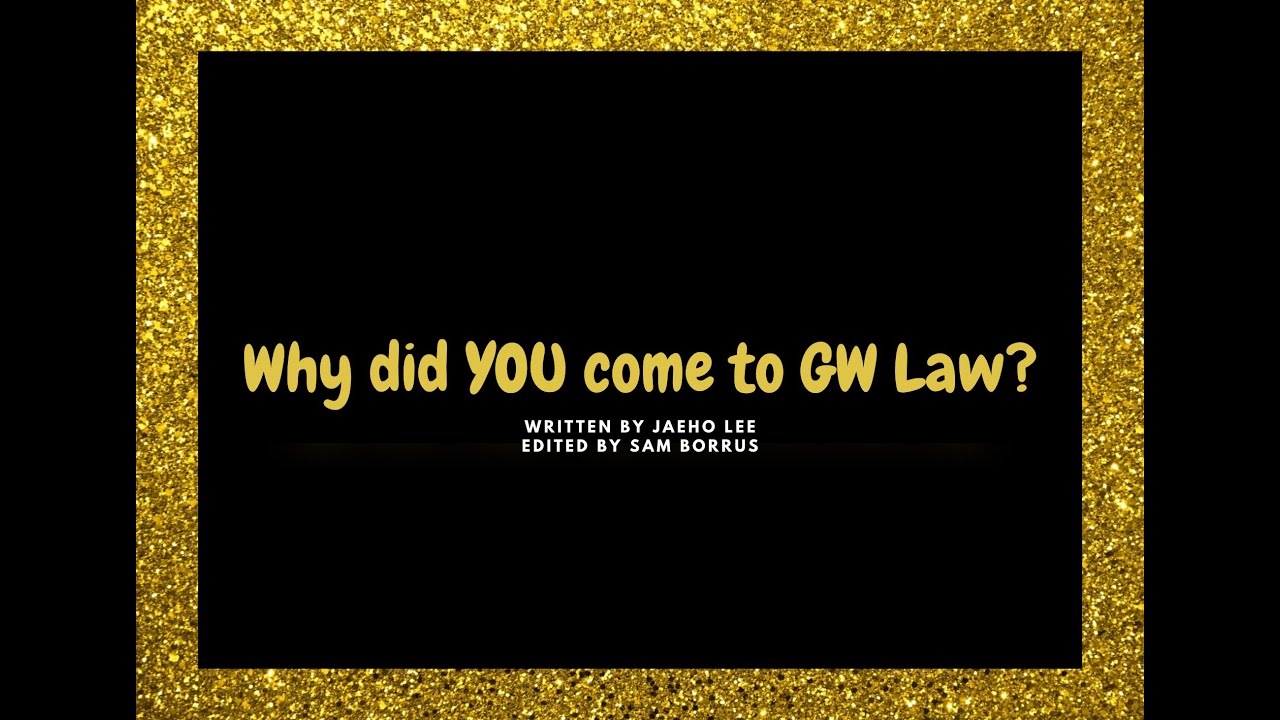 Awesome Student Promo - GW Law Revue 2023 - YouTube