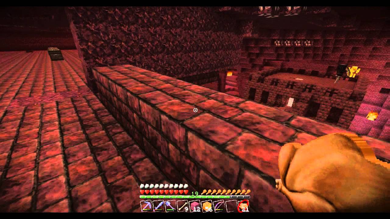 #12 Wither Skeleton Spawning pad - Minecraft Derp Town Server Play 1.7. ...