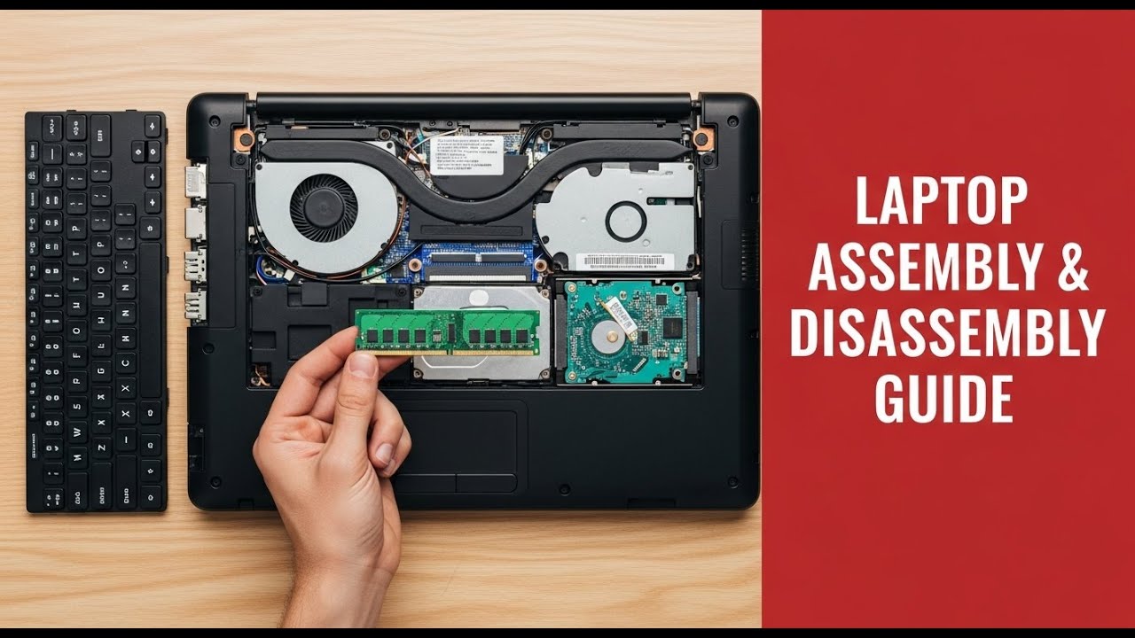 How to Take Apart and Rebuild Your Laptop #laptopfix #laptoprepair # ...