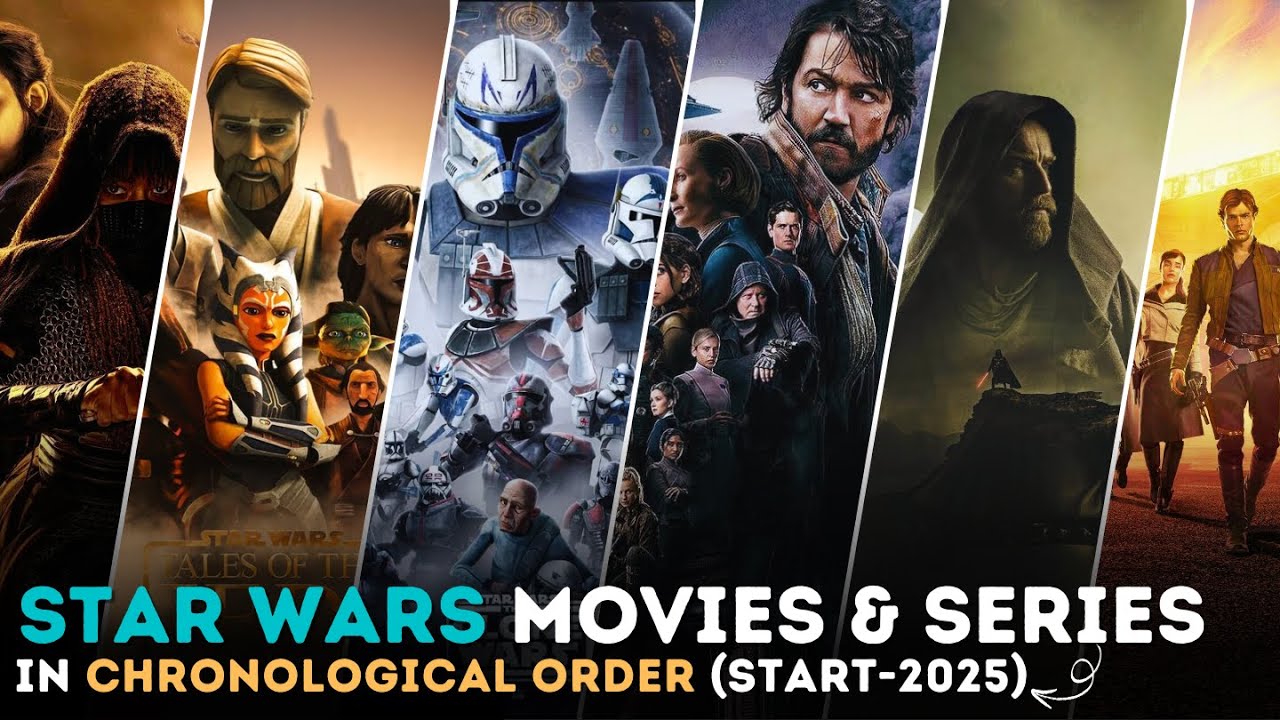 Every Star Wars Movie & TV Show Explained (Chronological Order) - YouTube