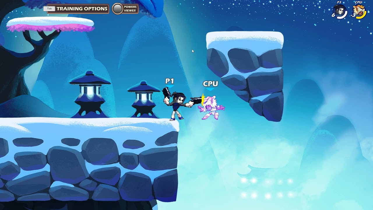 Brawlhalla - Blasters almost perfect true combo (1dw combo) - YouTube