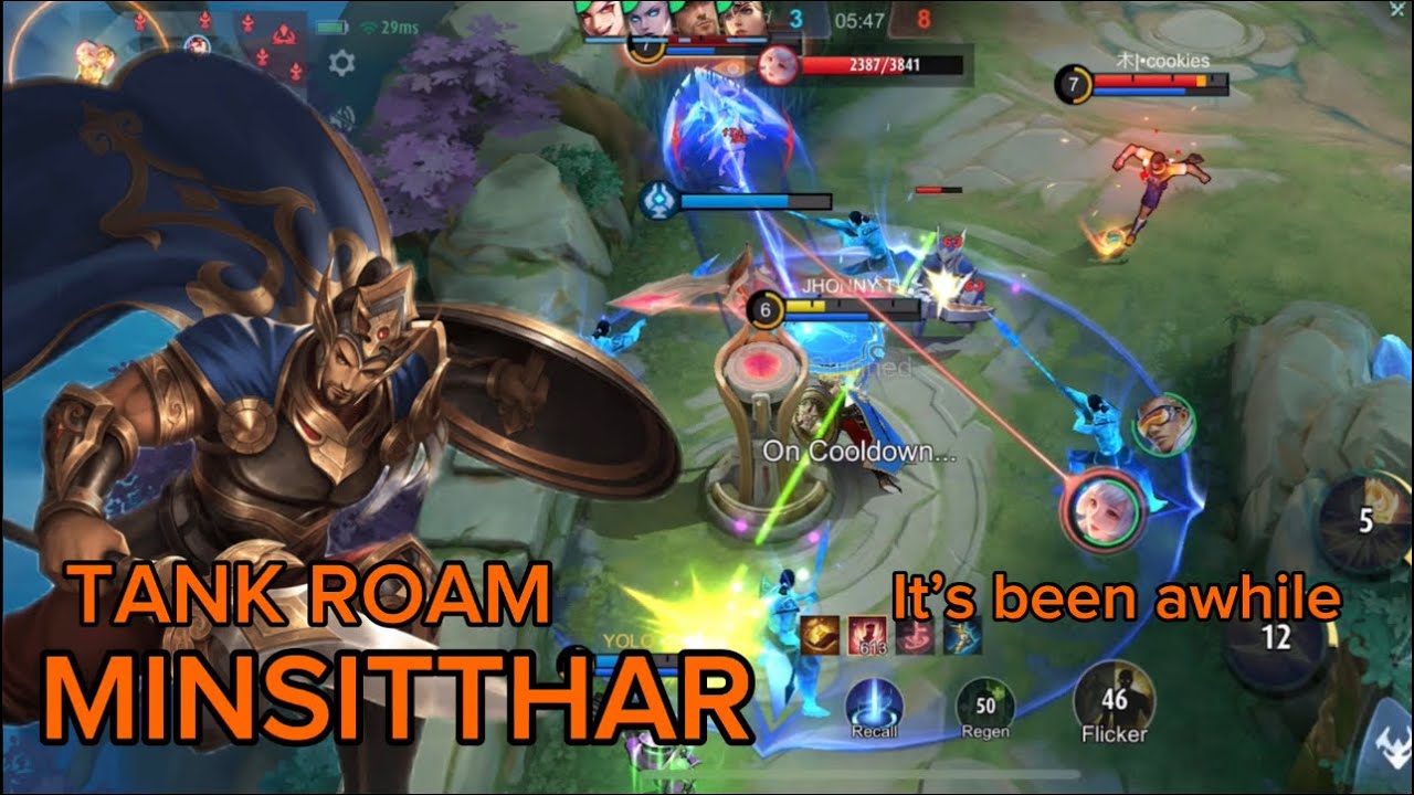 Minsitthar Tank build roaming | it’s been awhile playing this HERO | 19 ...