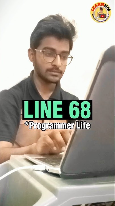 Shit Programmer Life ( error ) Line 68 😂😂 Learnum #learnum #foryou #programmer #life #meme # ...