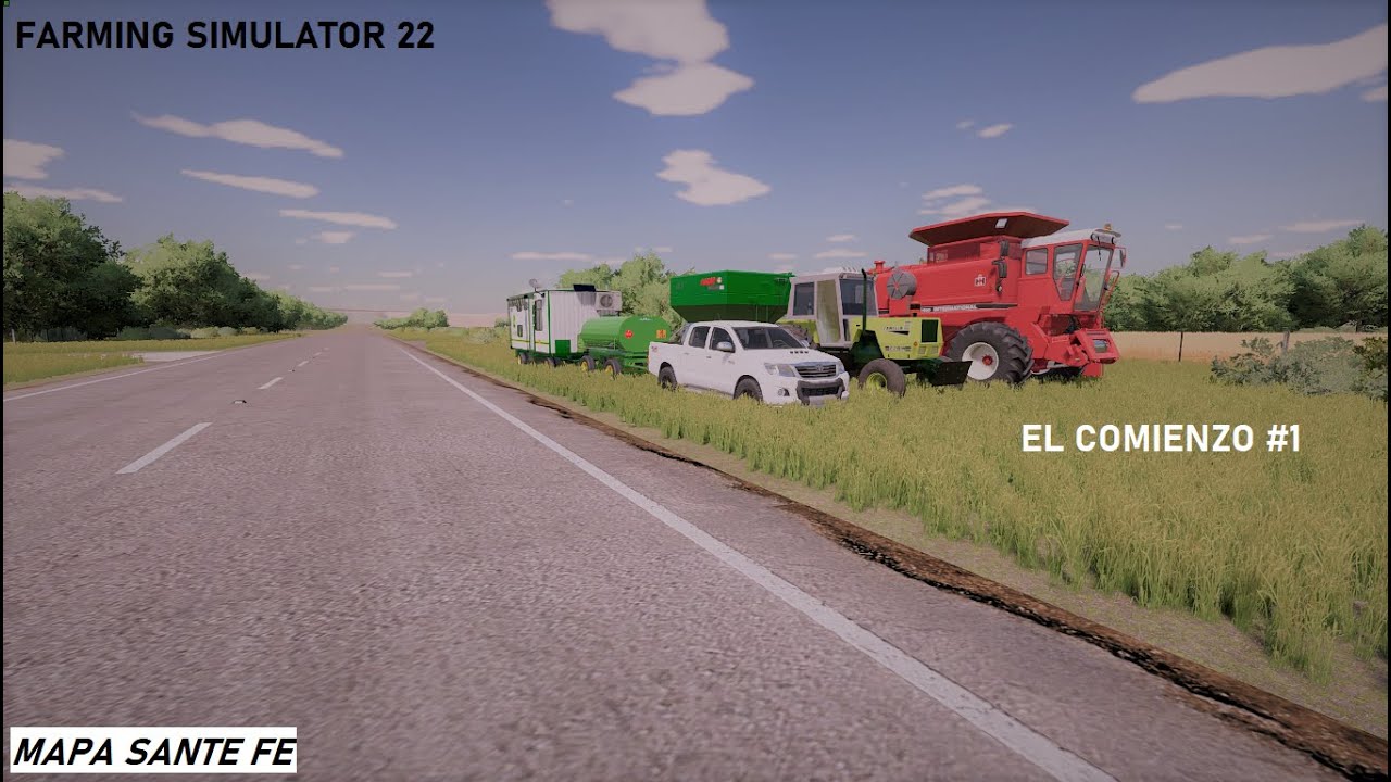FS 22 MAPA SANTA FE - PRESENTAMOS EL EQUIPO Y EL MAPA - SERIE VIDA REAL ...