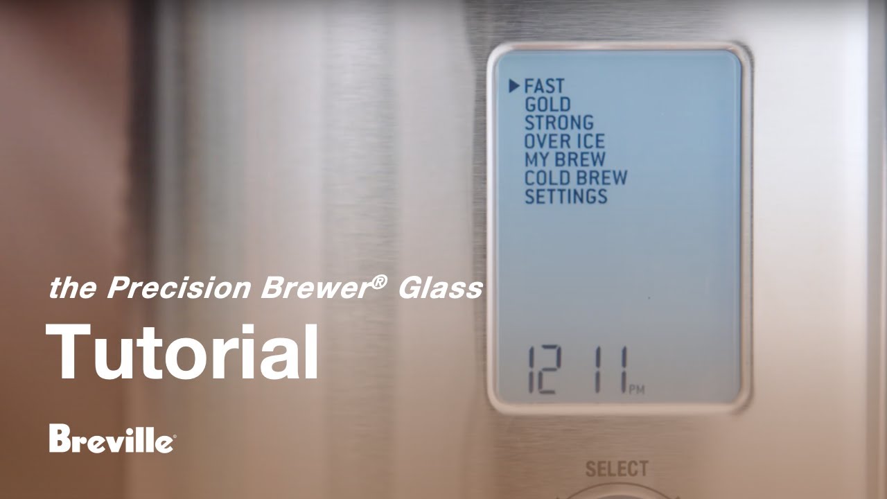 the Breville Precision Brewer® Glass | Explore different Brew modes on ...