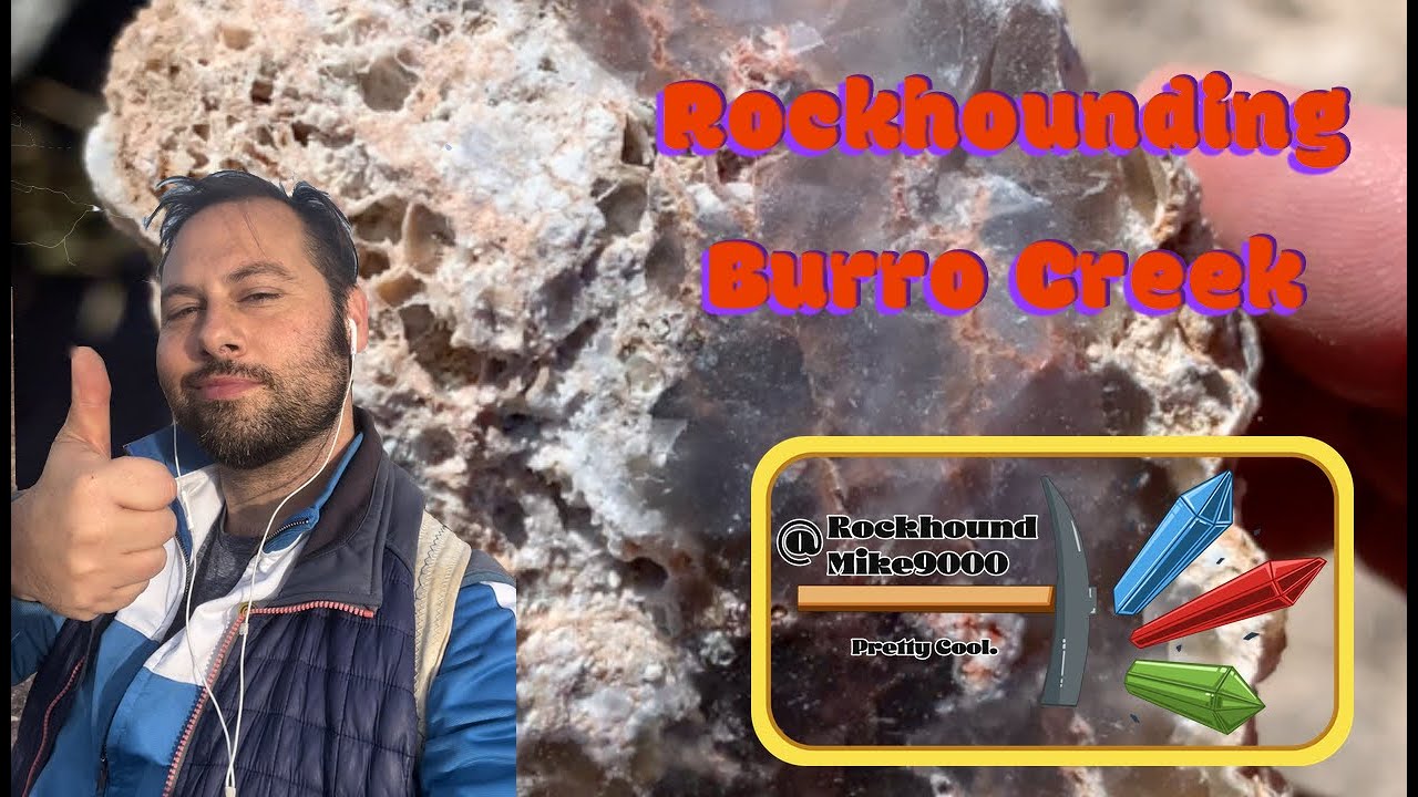 Rockhounding Burro Creek, AZ - YouTube