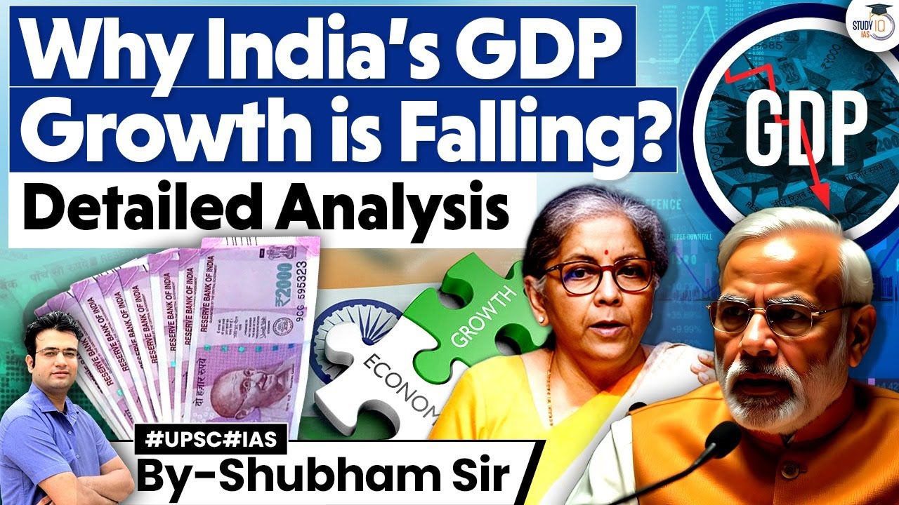 Why India's GDP Is Decreasing? | Detailed Analysis By Shubham Sir - YouTube
