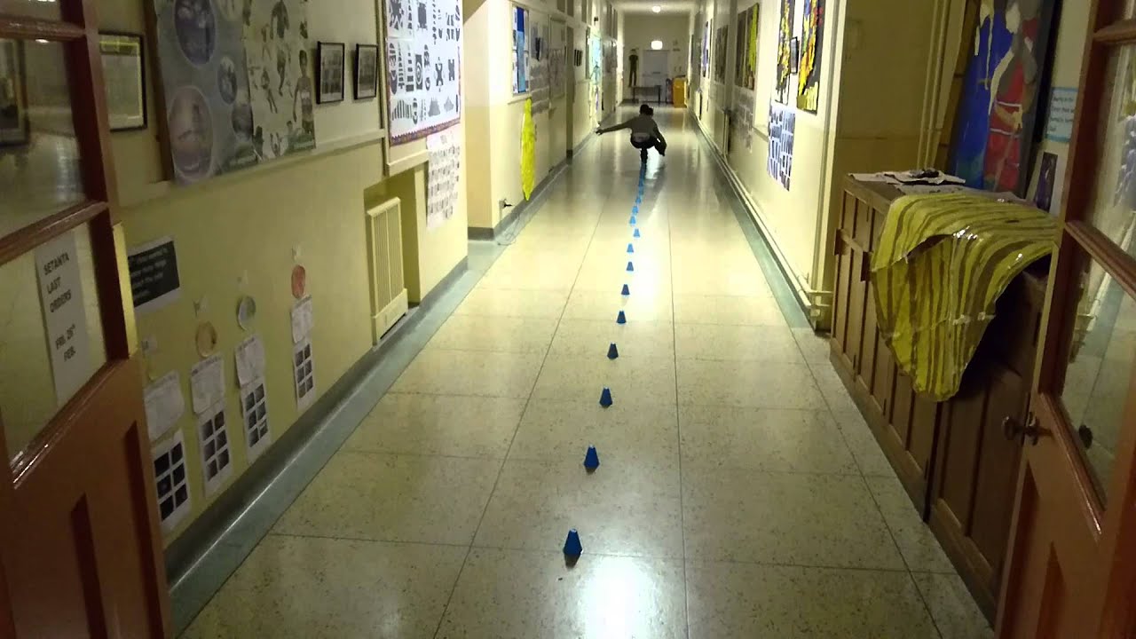 Rollerblade freestyle slalom dancing be fantastic - YouTube
