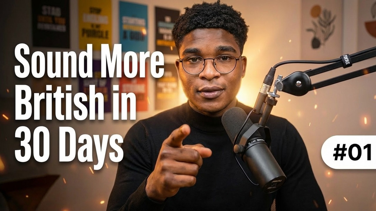 SIMPLE STEPS to Get a British Accent FAST - YouTube