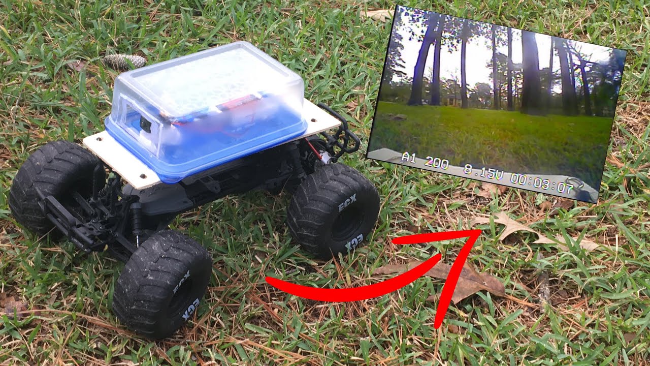 Simple RC spy car you can make! (FPV Truck) - YouTube