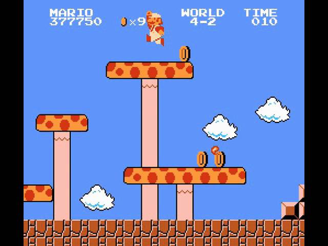 Mario Collecting Coins