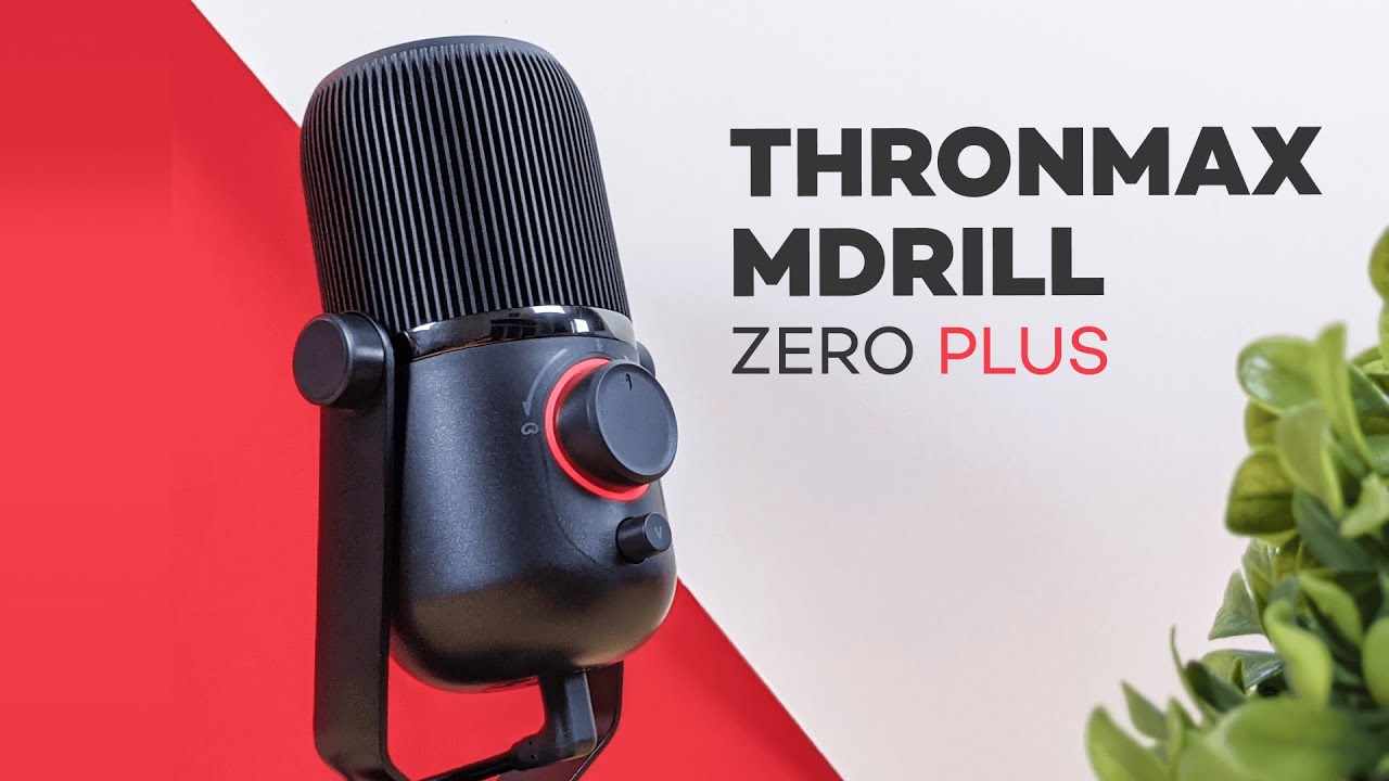 Thronmax Mdrill Zero Plus USB Microphone Review - YouTube