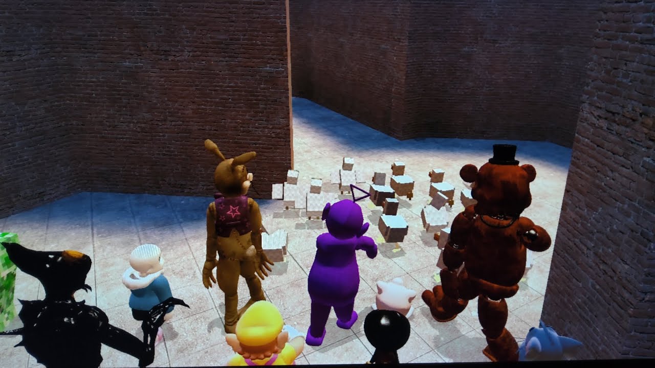 GMod Battle for frog island part 28 : Chicken Run hunt : - YouTube