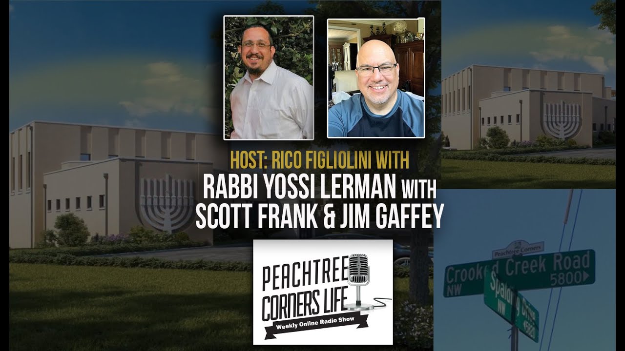 Rabbi Yossi Lerman, talking about Chabad of Gwinnett, community ...