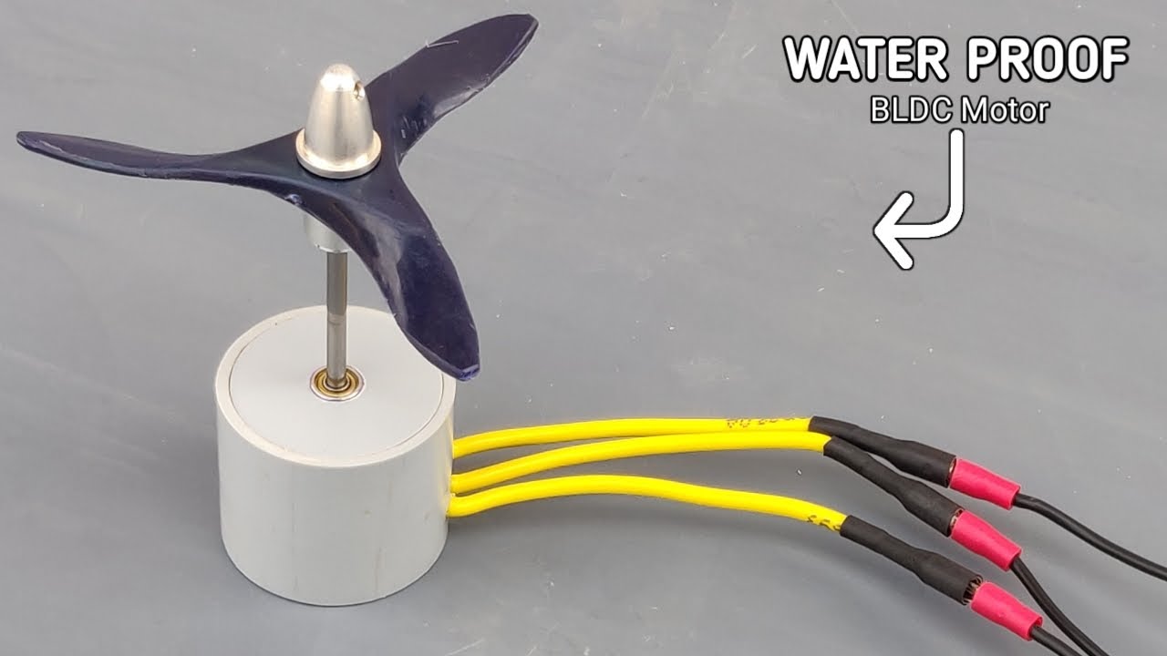 Making Water Proof BLDC Motor - YouTube