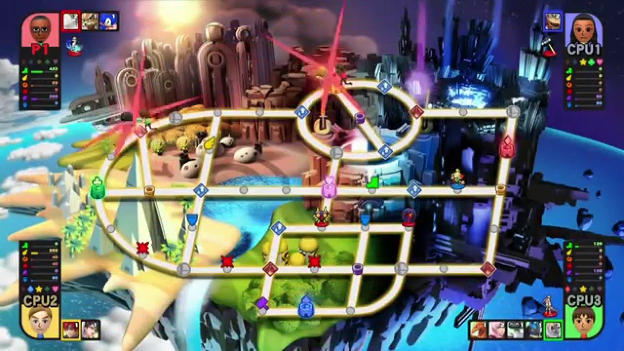 Super Smash Bros. 4 Wii U - Smash Tour [Large Map] - YouTube