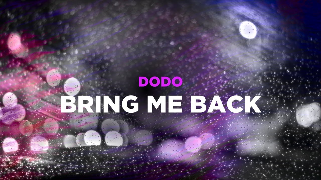 [Synthwave] Dodo - Bring me back - YouTube