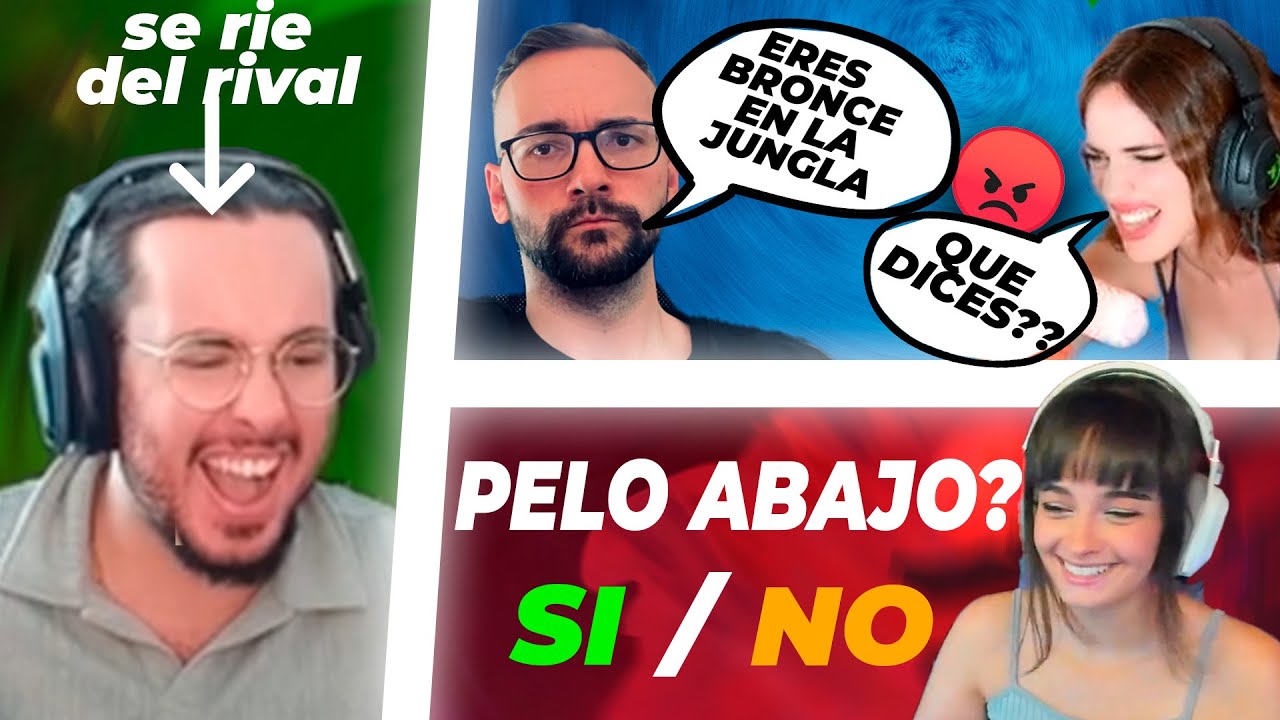 ELXOKAS se RÍE del NIVEL de ZELING - MARA Pelo Si o No?? #491 | Mejores ...