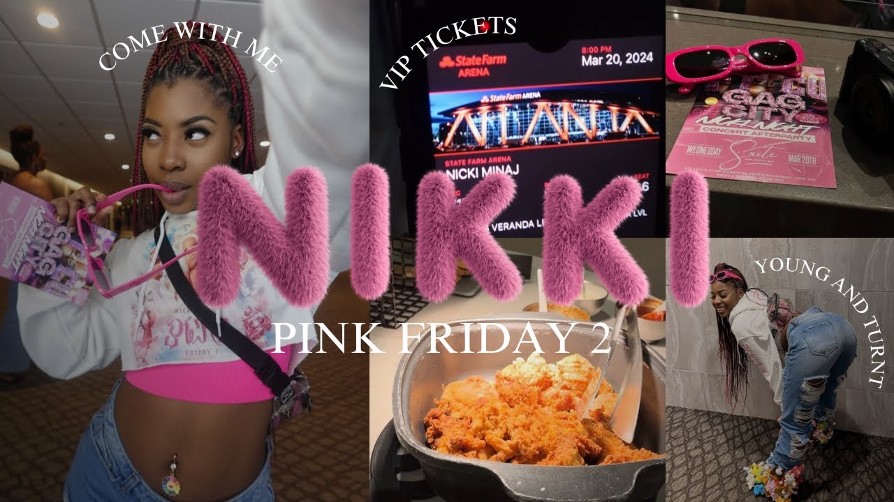 🔥 Nikki Minaj Concert Vlog: Behind the Scenes of the Ultimate Fan ...