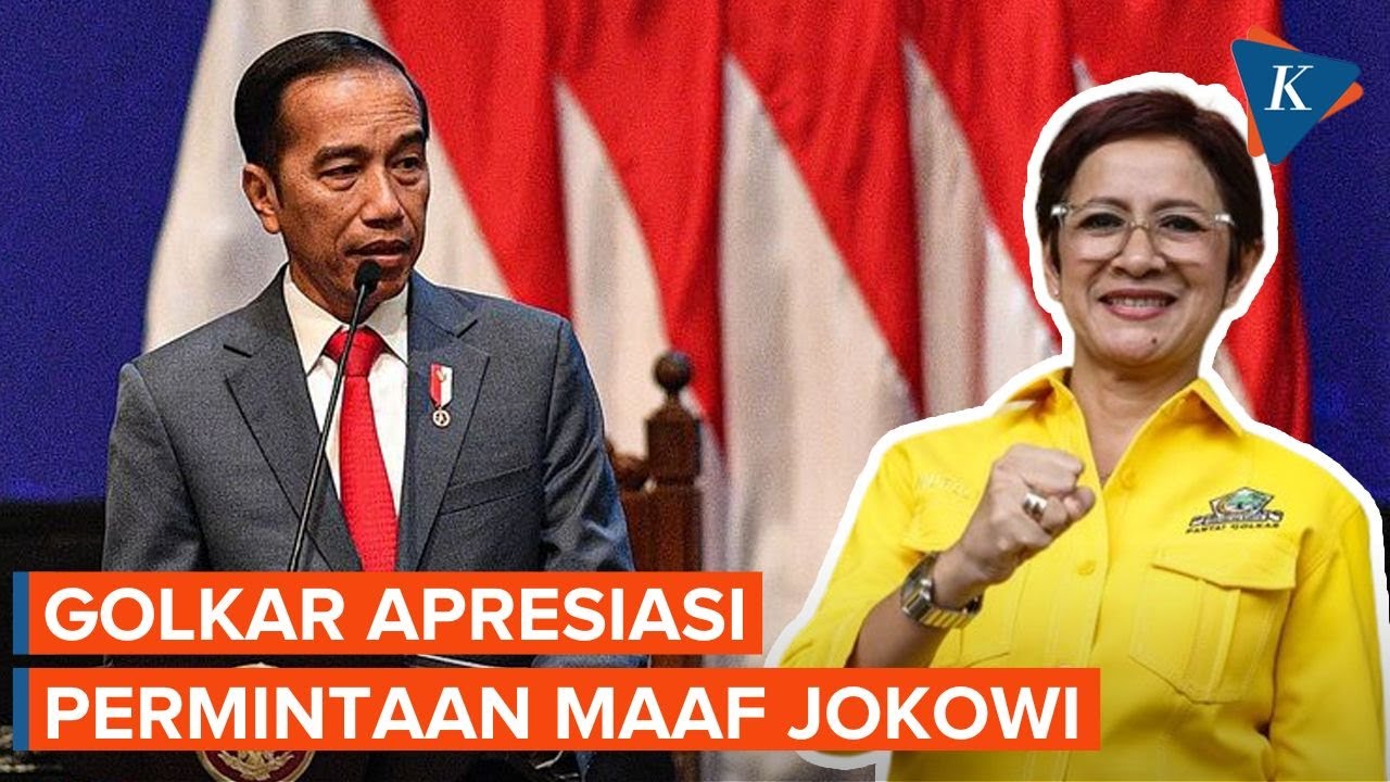 Golkar Apresiasi Permintaan Maaf Jokowi ke Rakyat Indonesia - YouTube