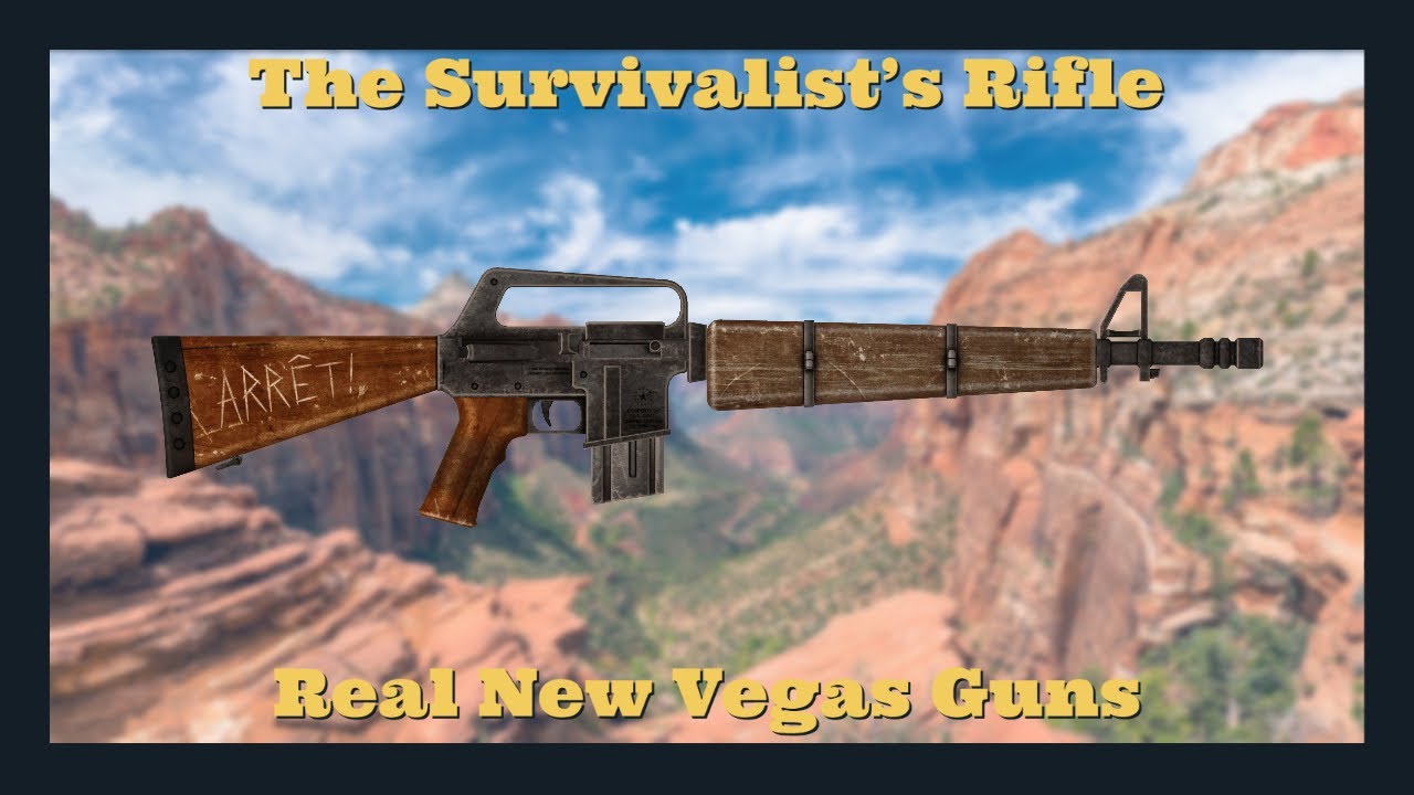 Survivalist's Rifle - Real New Vegas Guns - YouTube