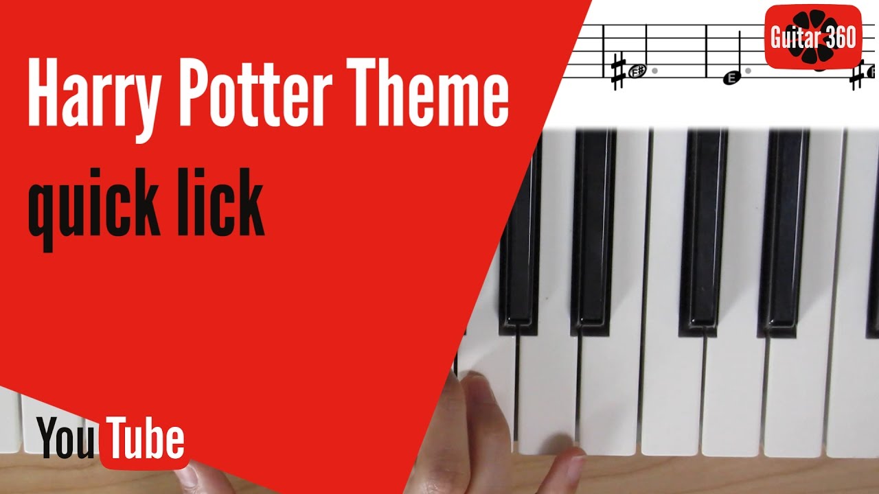 Harry Potter Theme Keyboard - YouTube
