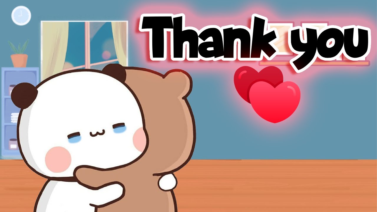 Thank you💖 | Bubu Dudu | Goma Peach | Cute Couple | Animation - YouTube