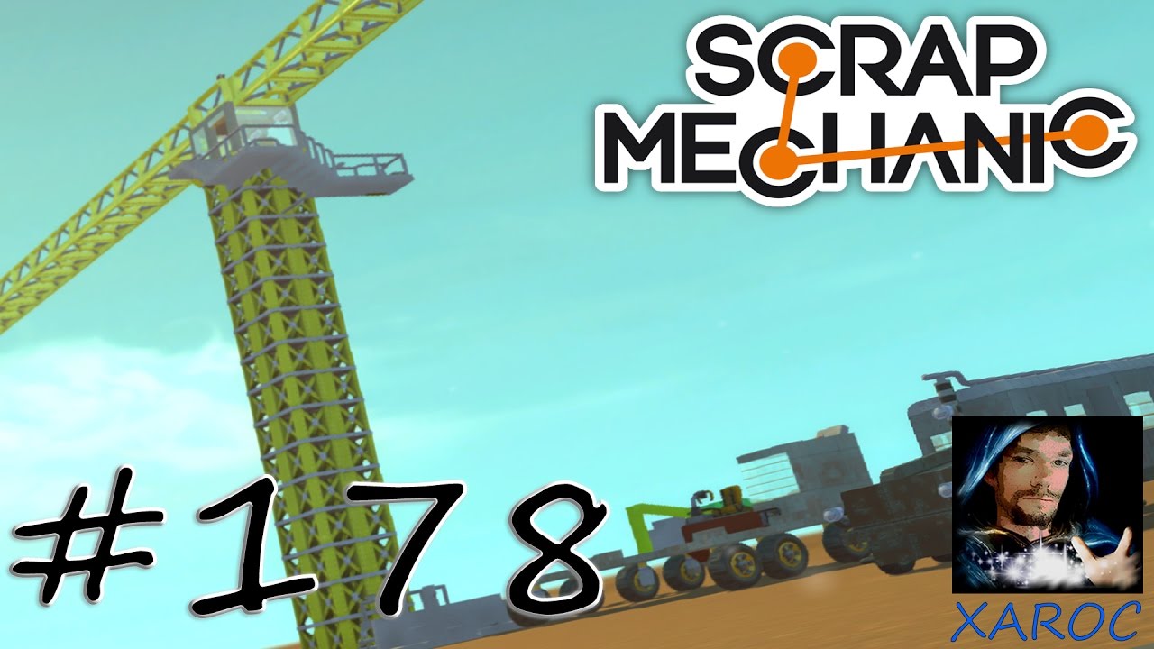 Scrap Mechanic "FanCreations: X-Wing Panzer und Kran der Wahnsinn ...