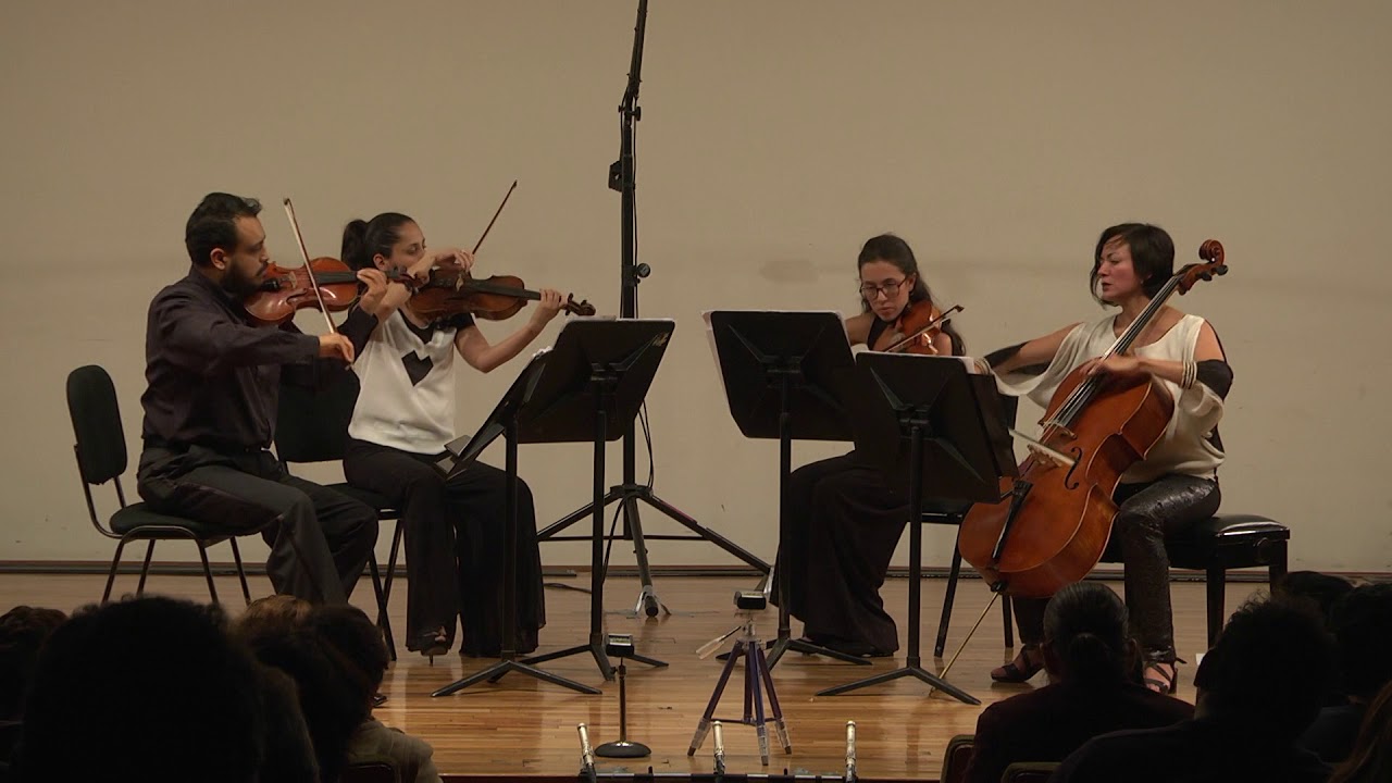 Cuarteto Arcano Festival Internacional de Música Nueva Manuel Enríquez - YouTube