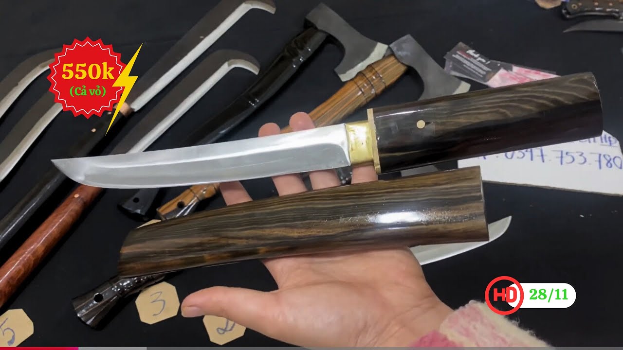 #Dao_phuc_sen HD|🚀TANTO- RÌU mới , quắm đi rừng BẢO HÀNH - 24 tháng ...