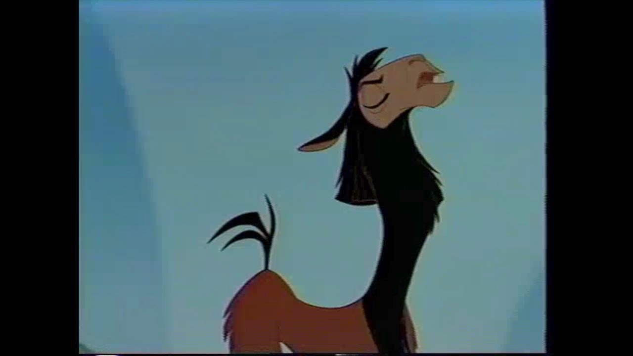 The Emperor's New Groove: Kuzco Llama (VHS Capture) (10) - YouTube