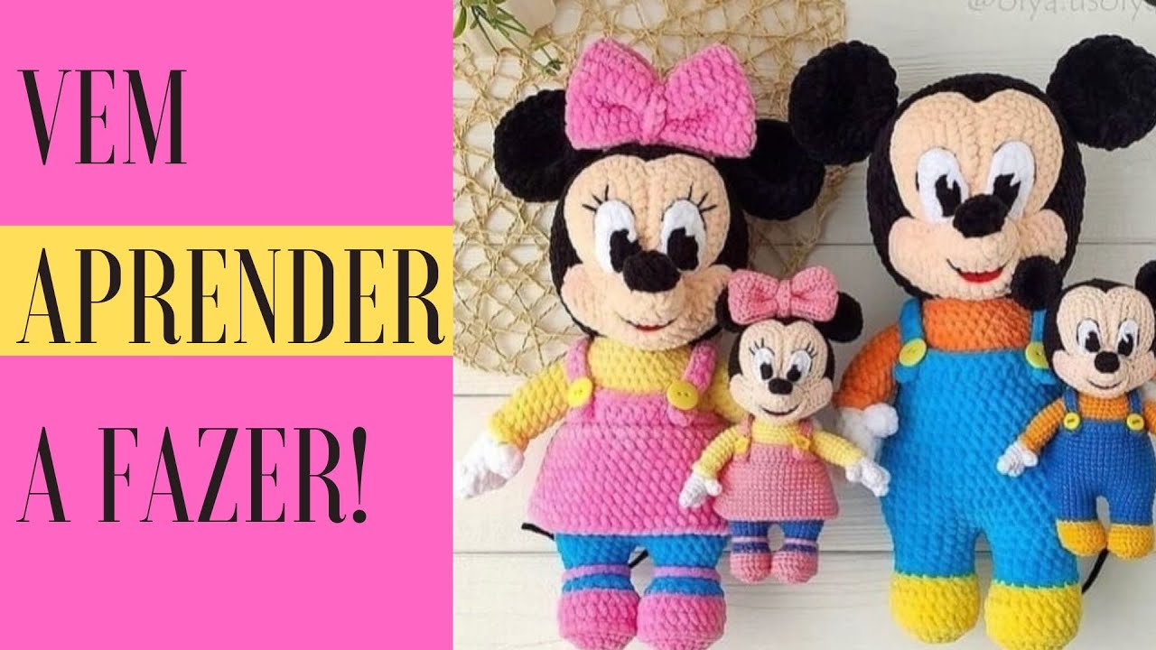 Aprenda a Fazer Bonequinhos Amigurumi Incríveis com o Curso ...