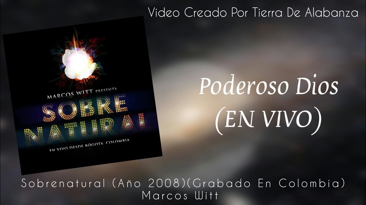 Poderoso Dios (En Vivo) - YouTube