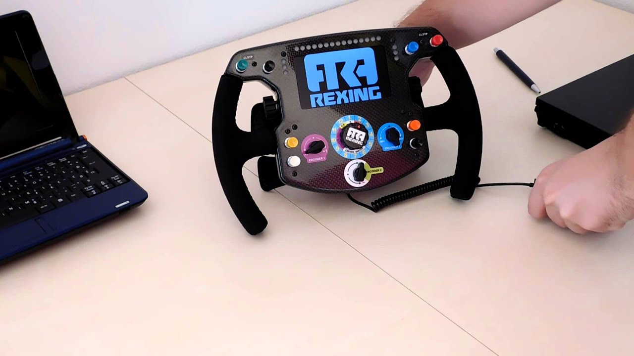 Rexing Formula steering wheel - Intro - YouTube