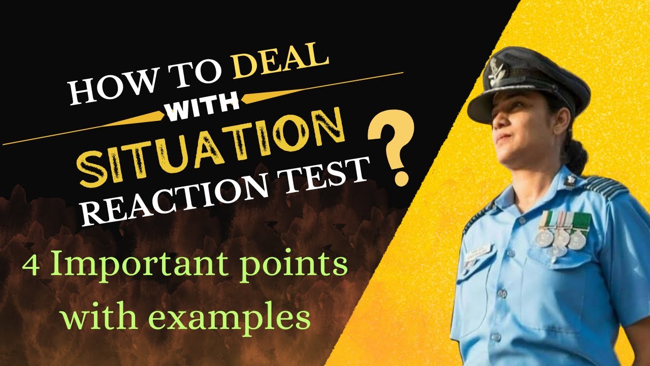 Situation Reaction Test (SRT) | Best way to solve SRT in SSB with ...