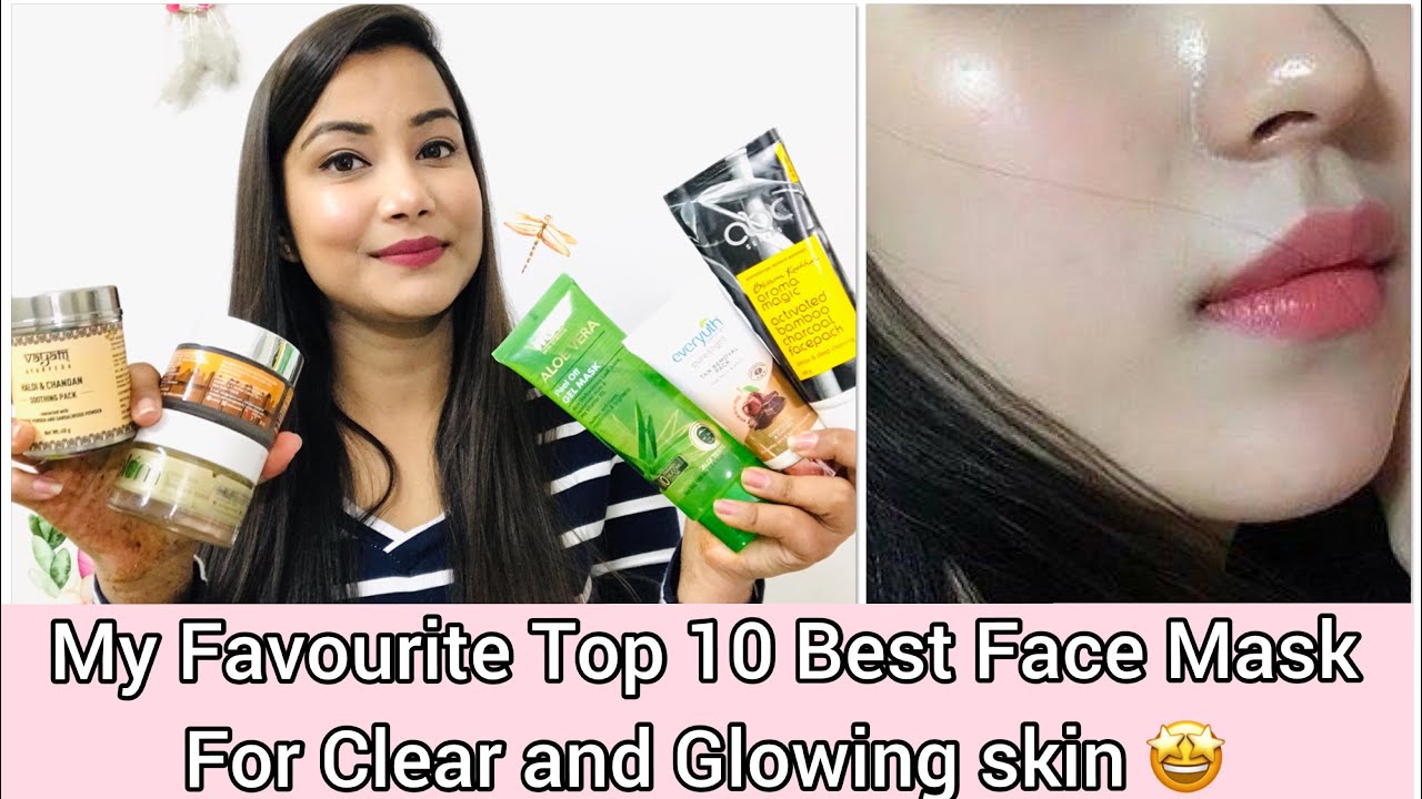 My Favourite Top 10 Face Mask for All skin Type 😍 | Wow, Mamaearth ...