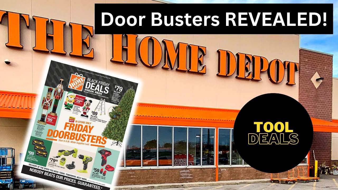Home Depot Black Friday 2024 Ad REVEALED - YouTube