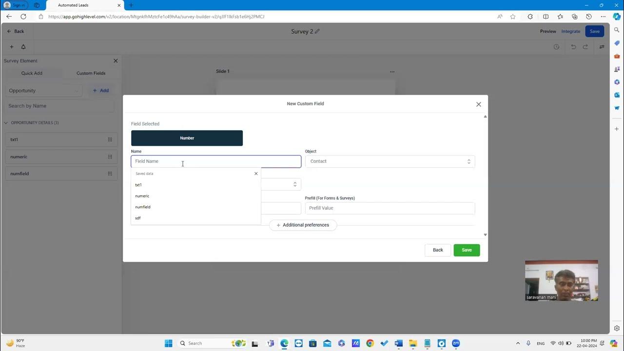 How to Use Opportunities Custom Fields | Gohighlevel - YouTube