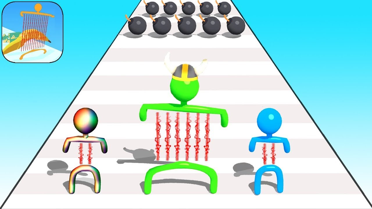 CROWD FISH 3D, LAYERS ROLL Gameplay Walkthrough FOR IOS, Android - YouTube