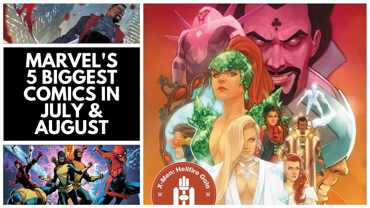 Marvel's Top 5 Comics in July and August: Fall of X is Coming! - YouTube