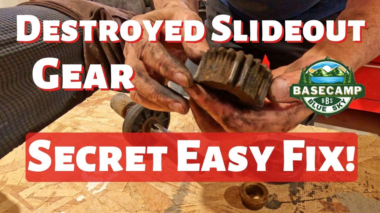 How to Repair Power Gear III Slideout Pinion Gear & Reprogram Slide ...