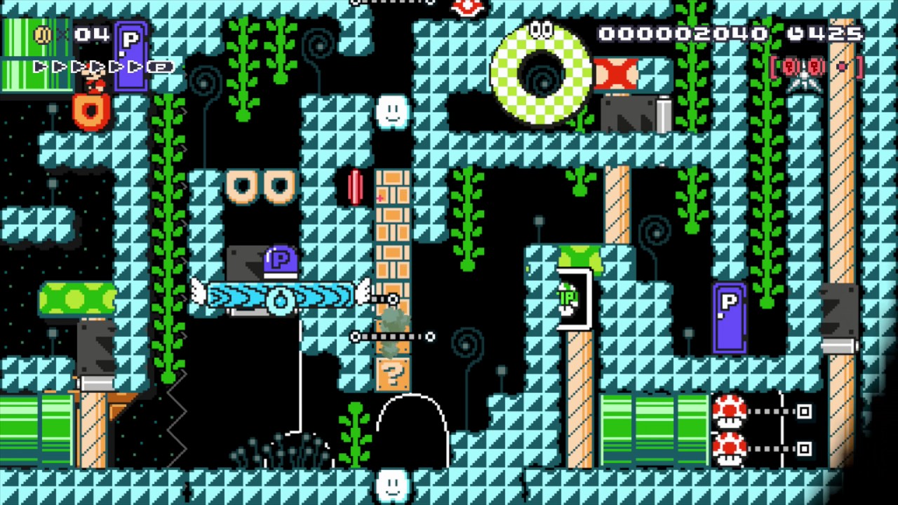 [Super Mario Maker Puzzle] OSP - Gold Digger by Nick - YouTube