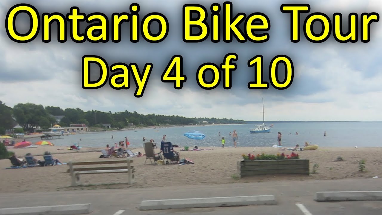 Awenda to Craigleith Provincial Park - Ontario Bike Tour #2 - Day 4 of ...