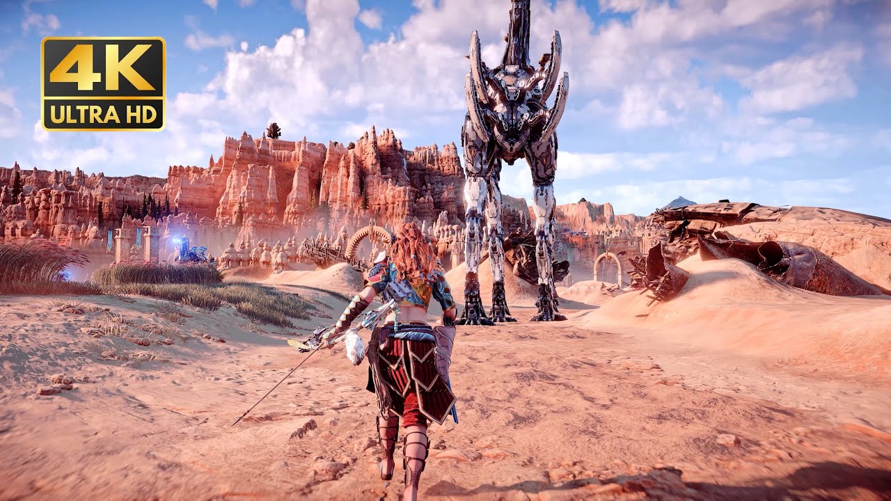 Horizon Zero Dawn [4K] Realistic Reshade RayTracing ULTIMATE QUALITY ...