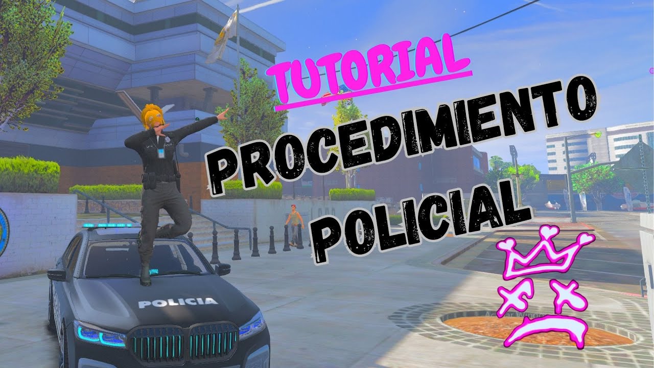 TUTORIAL procedimiento policial GTA ORIGEN POLICE - YouTube